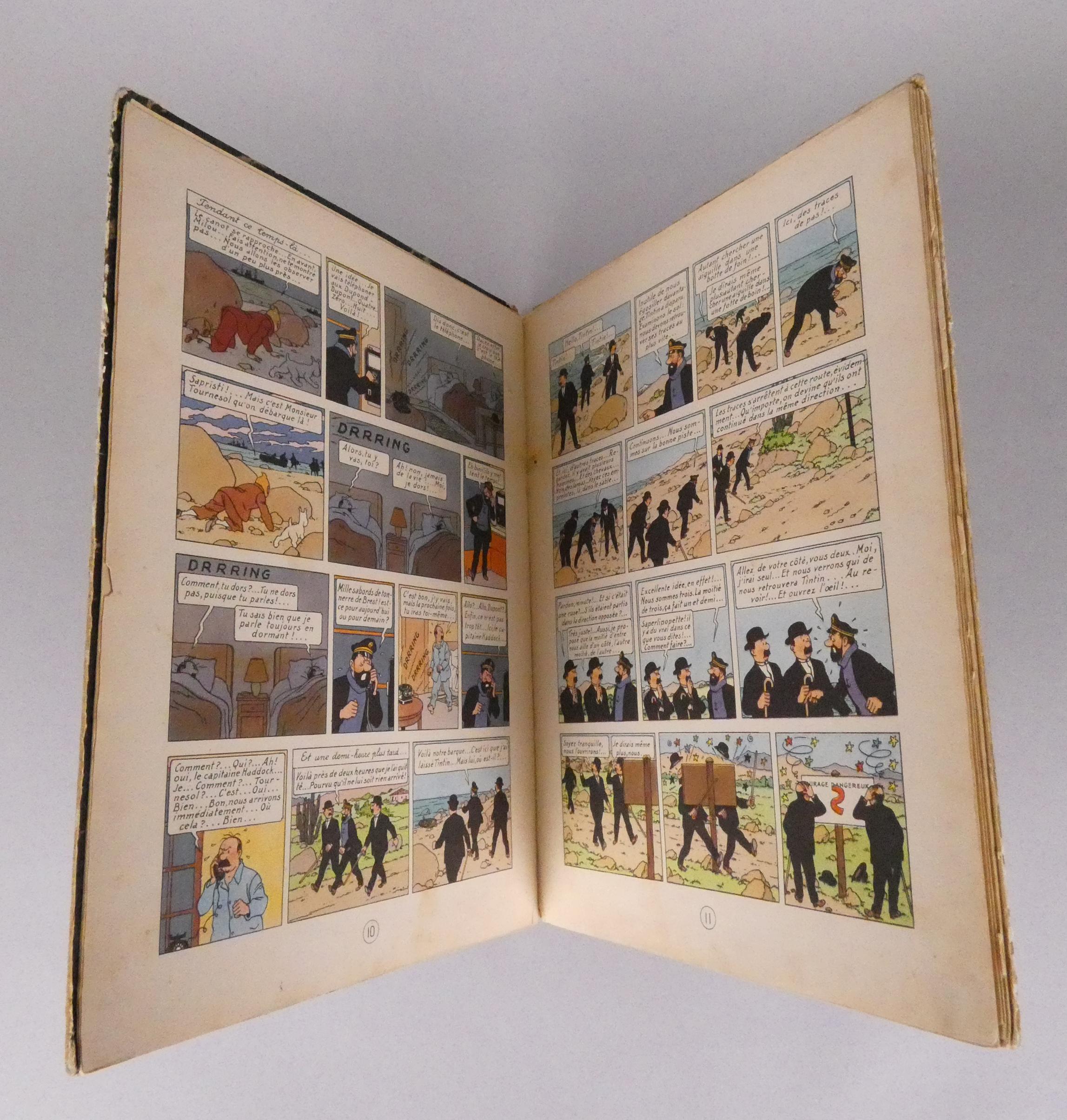 BD : Les aventures de TINTIN Hergé éd CASTERMAN : Le temple du soleil ...